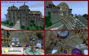 Mine York City from Brookraft Bridge by LugaArts on DeviantArt