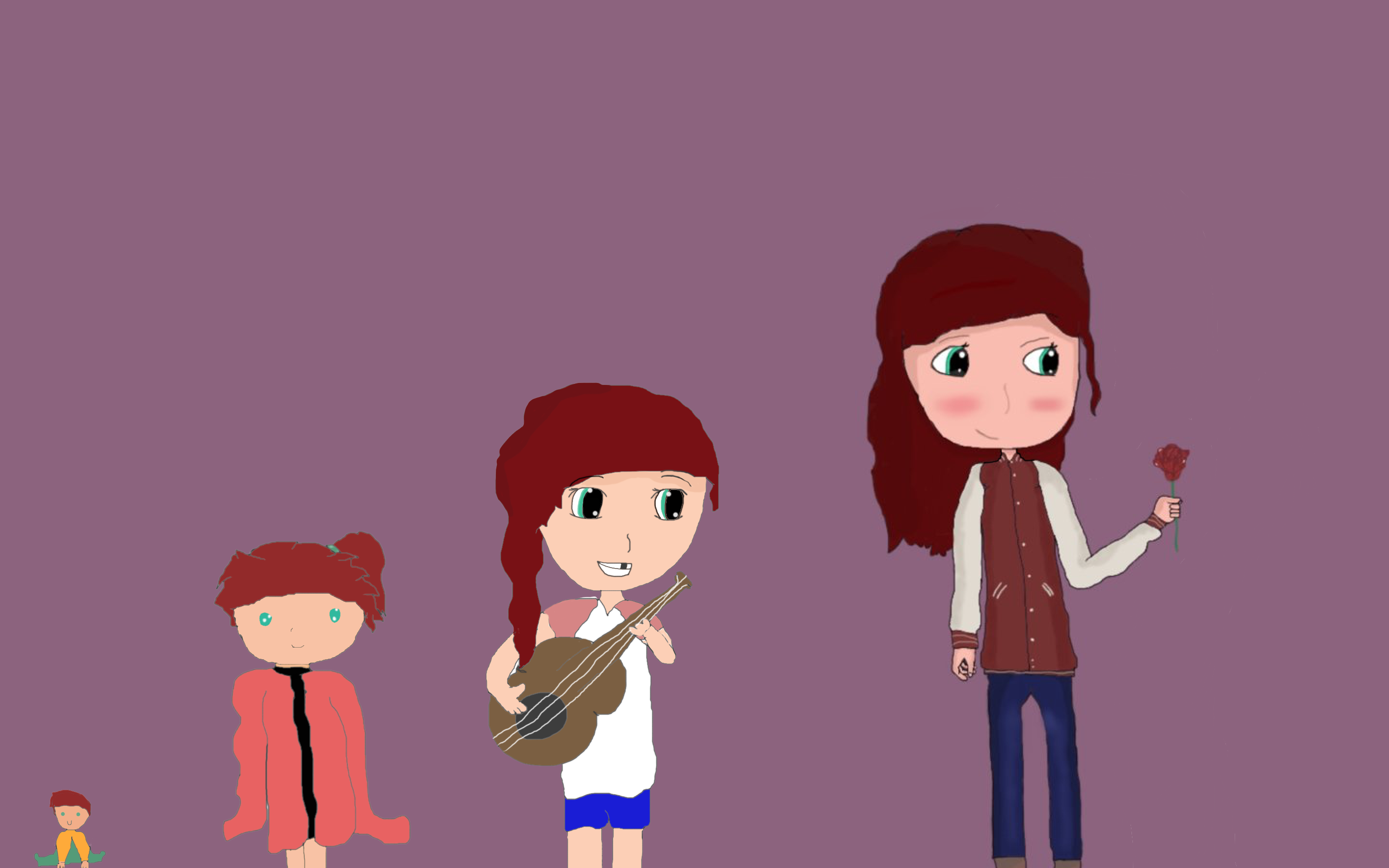 Ruby through the years by tickss on DeviantArt