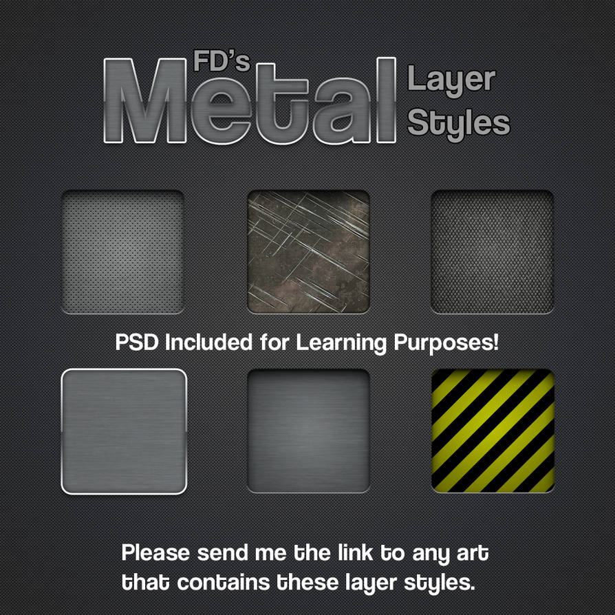 FD's Metal Layer Styles by FlamingDevastation on DeviantArt