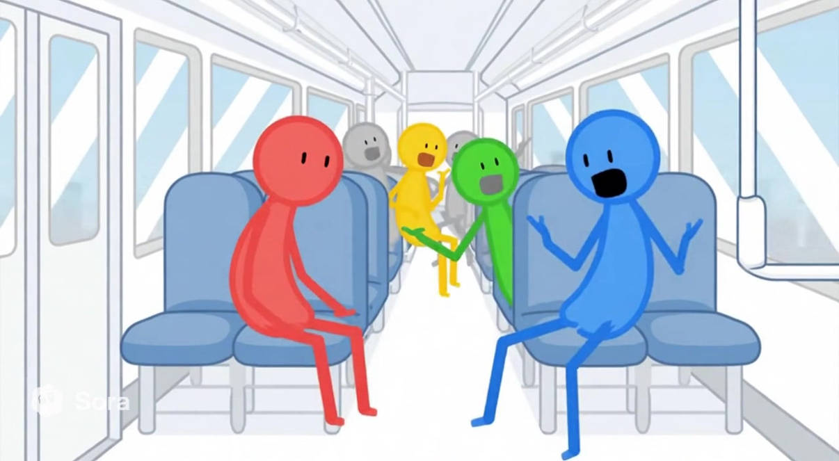 Red stick figure farts on the bus by LandenBergeron on DeviantArt