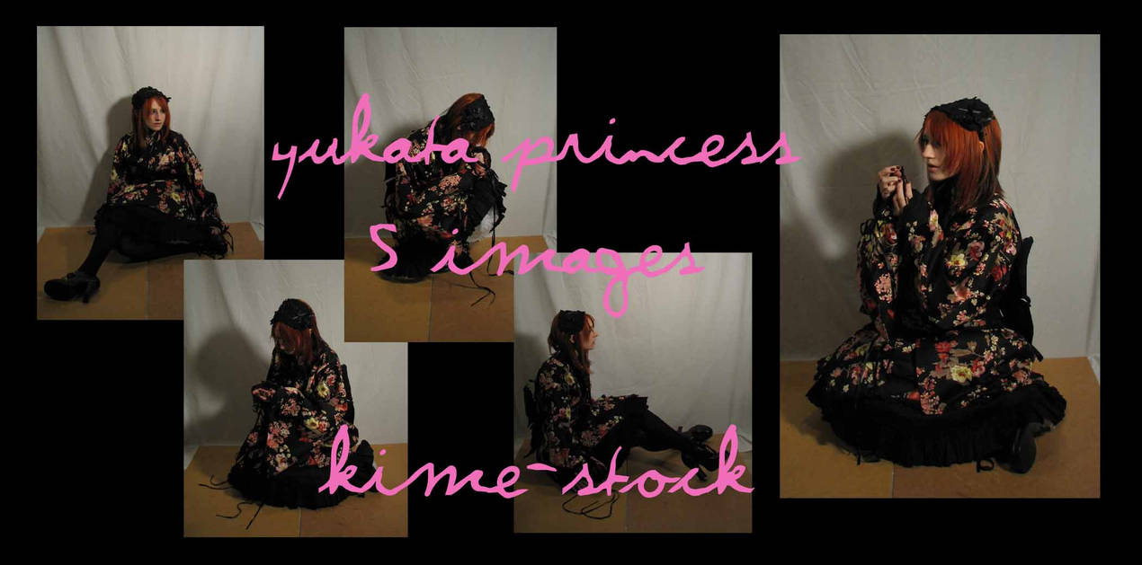 Yukata Princess 13 By Kime Stock On Deviantart