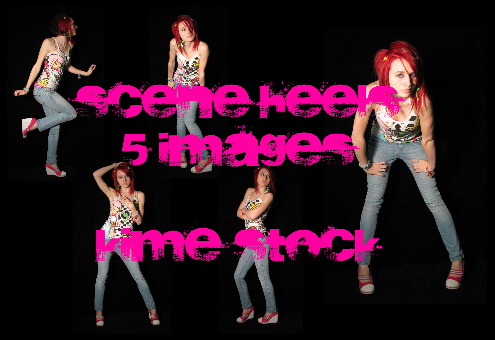 Scene Heels 2 By Kime Stock On Deviantart
