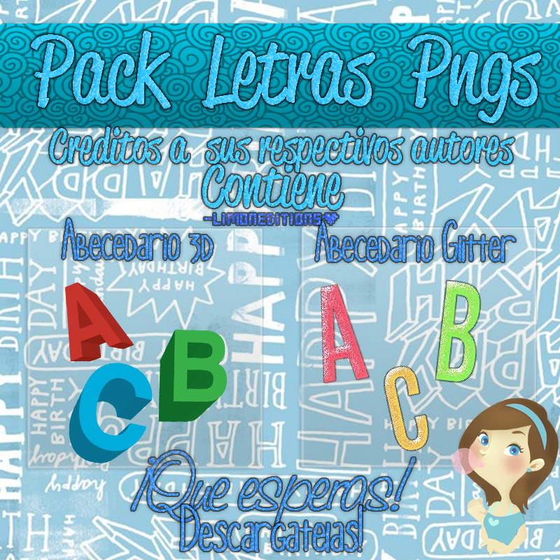 Pack Letras pngs! by LylyEditions on DeviantArt
