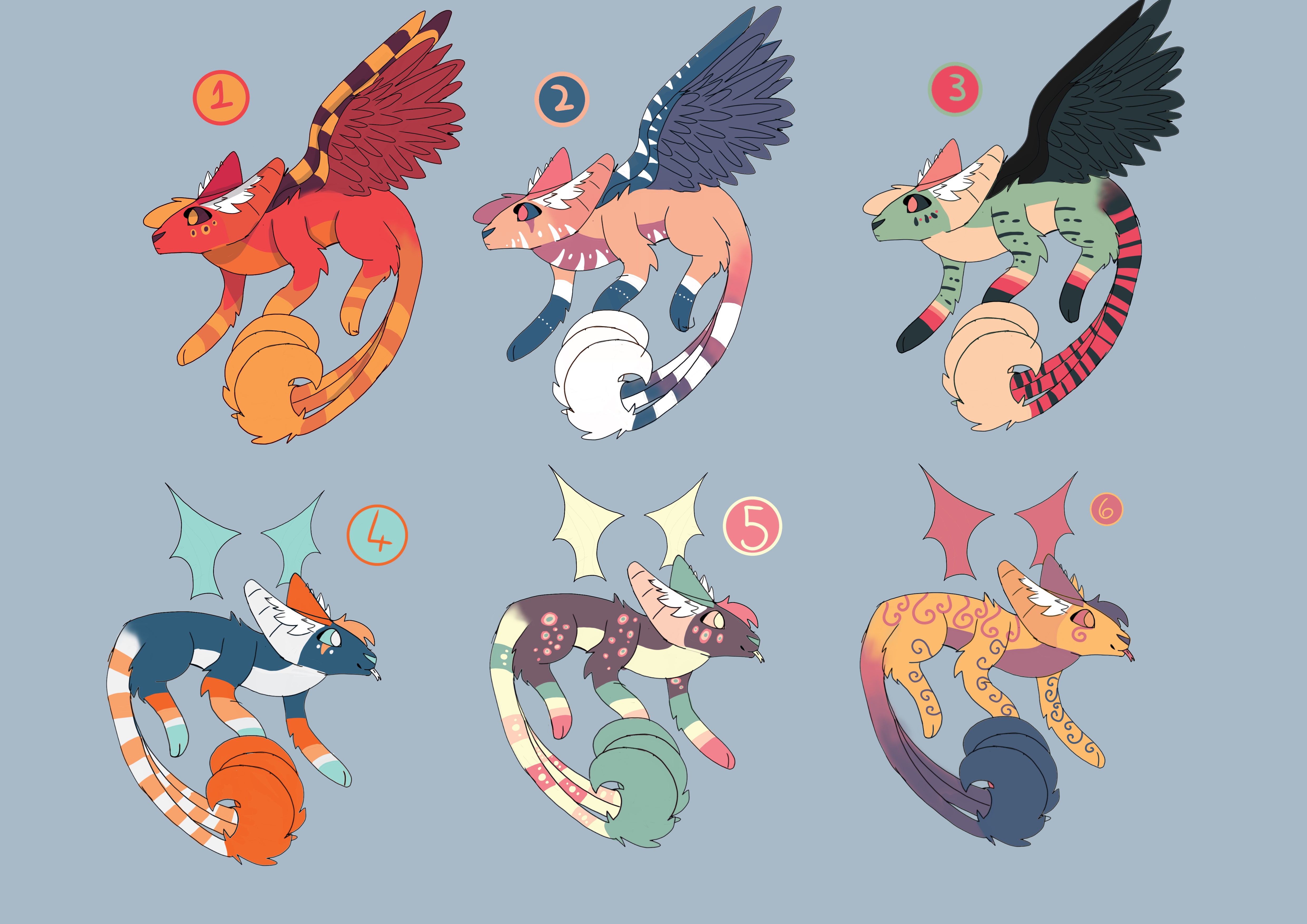 OPEN free animal adoptables by LostspiritXOX0 on DeviantArt