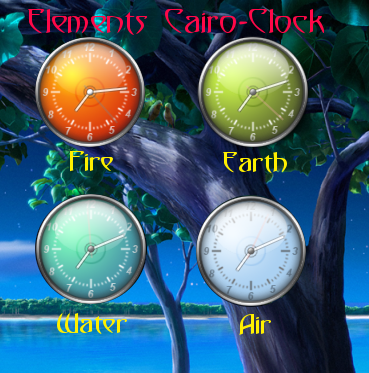 Elements Cairo-Clock by GrynayS on DeviantArt