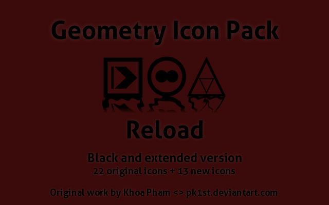 Geometry Icon Pack Reload by darkburt on DeviantArt