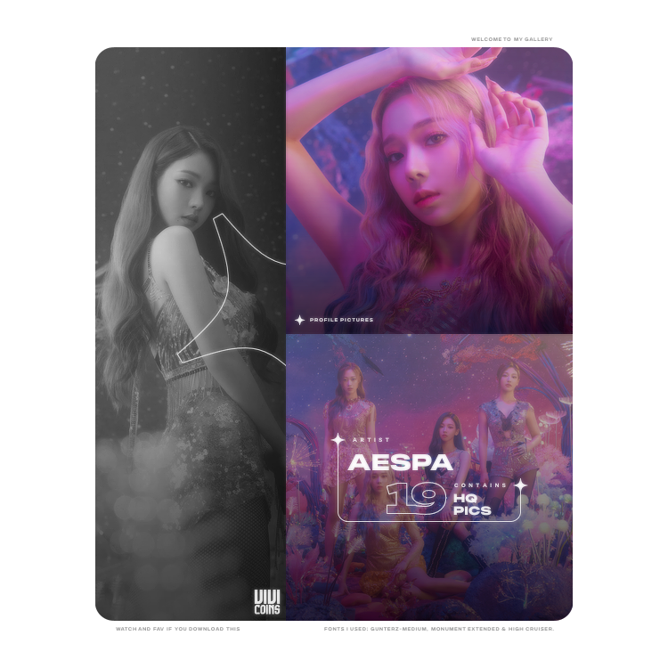 AESPA [PROFILE PICTURES] by vivicoins on DeviantArt