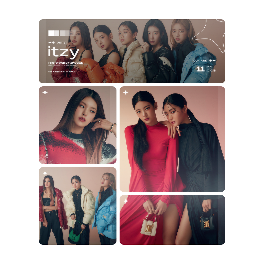 ITZY [ELLE] by vivicoins on DeviantArt