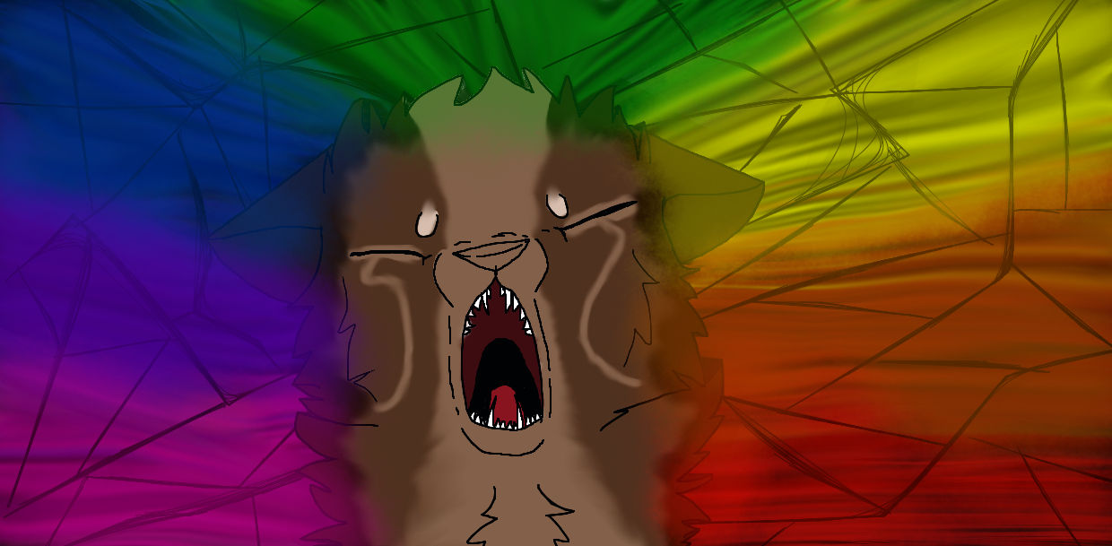 Rainbow Scream by SquirrelxAsh4Everr on DeviantArt