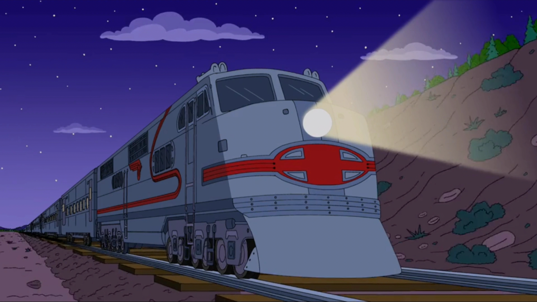 The Simpsons - The Springfield Express Train by The-Highway-Railfan on ...