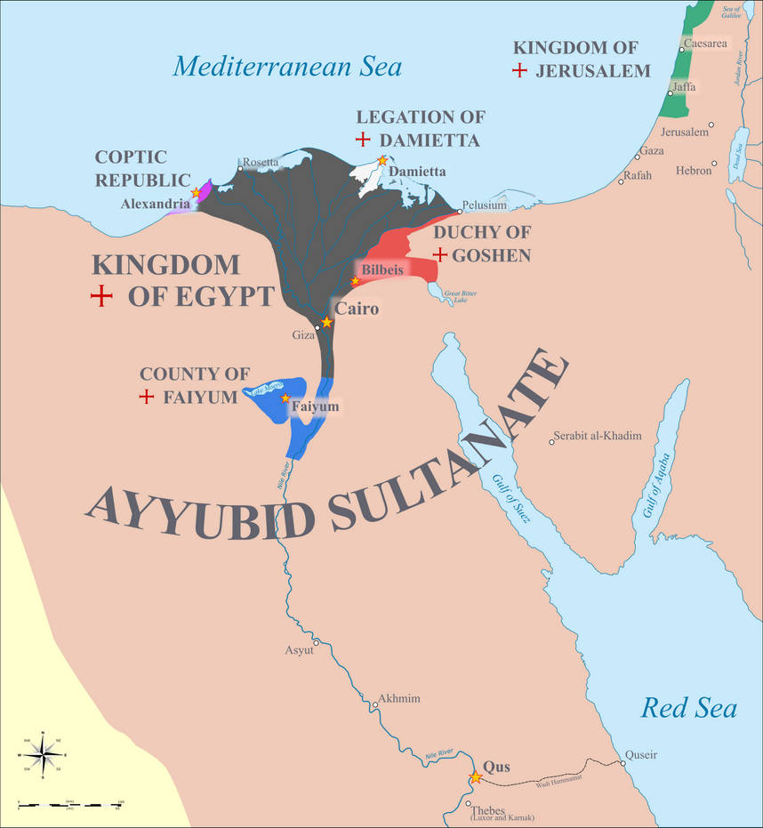 Crusader Egypt by Gouachevalier on DeviantArt