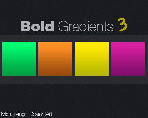 Bold Gradients 3 by MetalIrving on DeviantArt