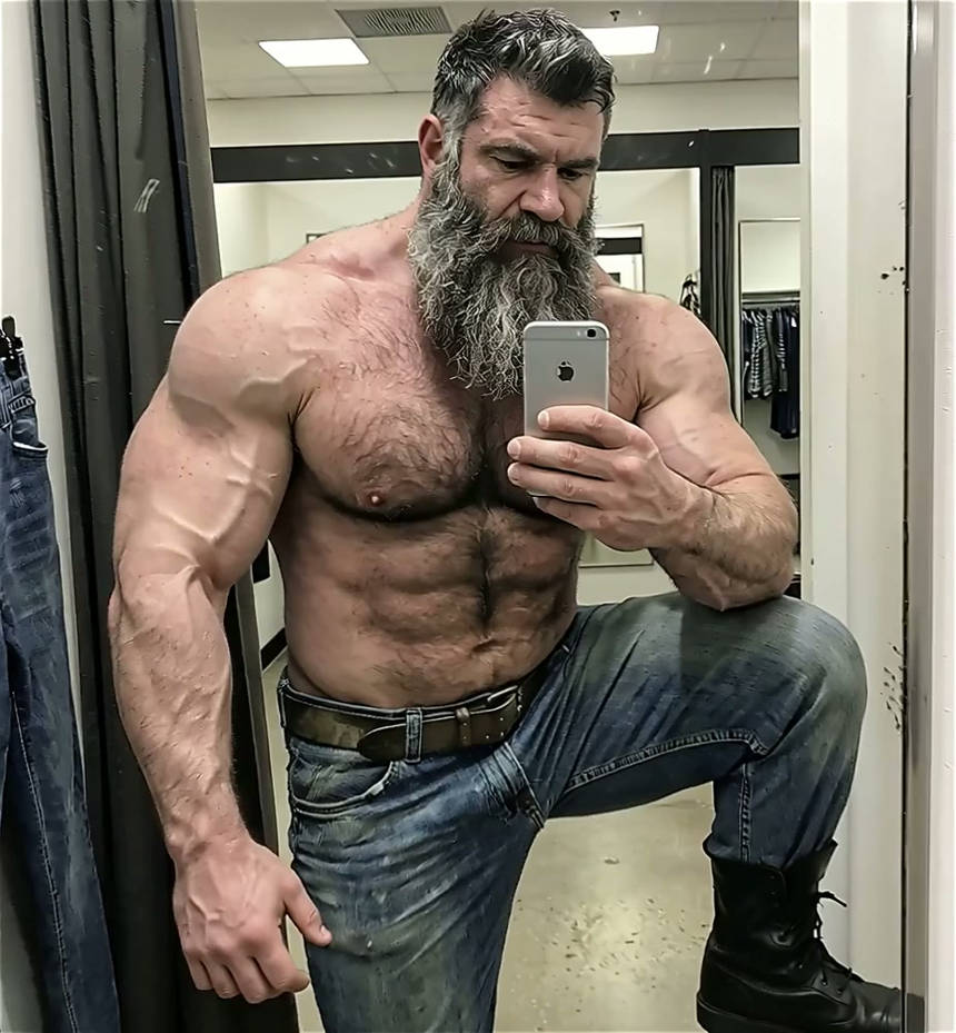 My fav OC, muscle flex by GenaSvinofarm on DeviantArt
