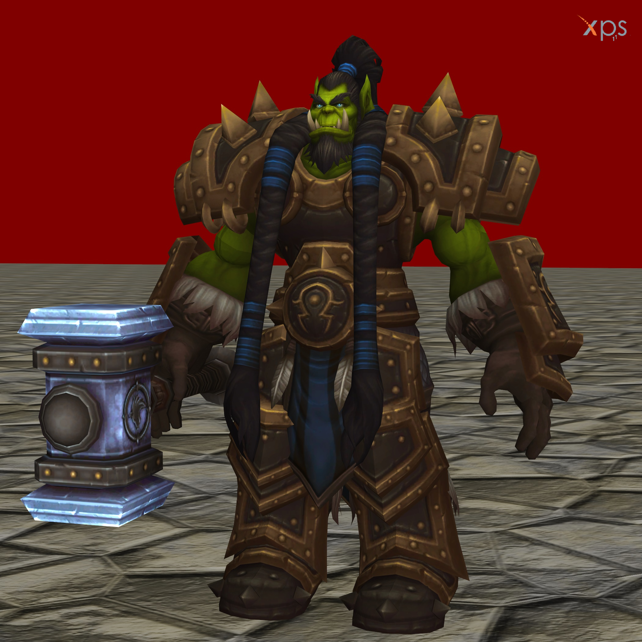 XPS Model-Thrall (Heroes of the Storm) by WolffusDominion on DeviantArt