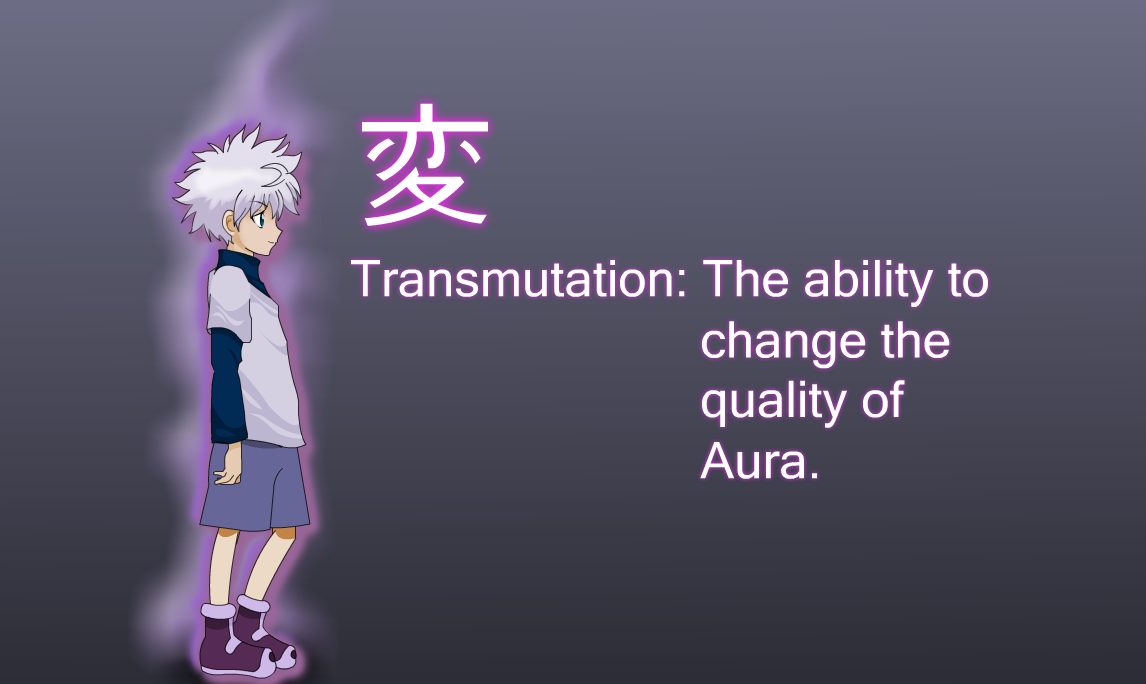 Transmutation Hunter x Hunter test by Agyron on DeviantArt
