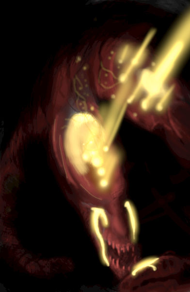 Fighting light by Blackplaguedragon on DeviantArt
