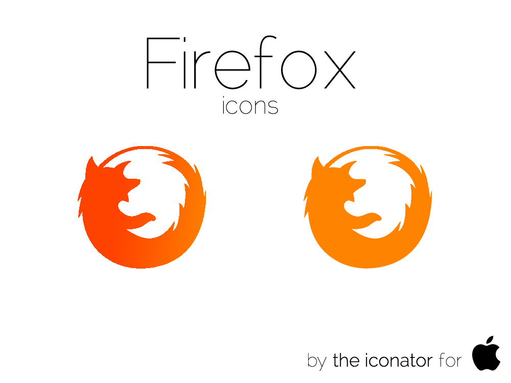 Firefox icons by theiconator on DeviantArt
