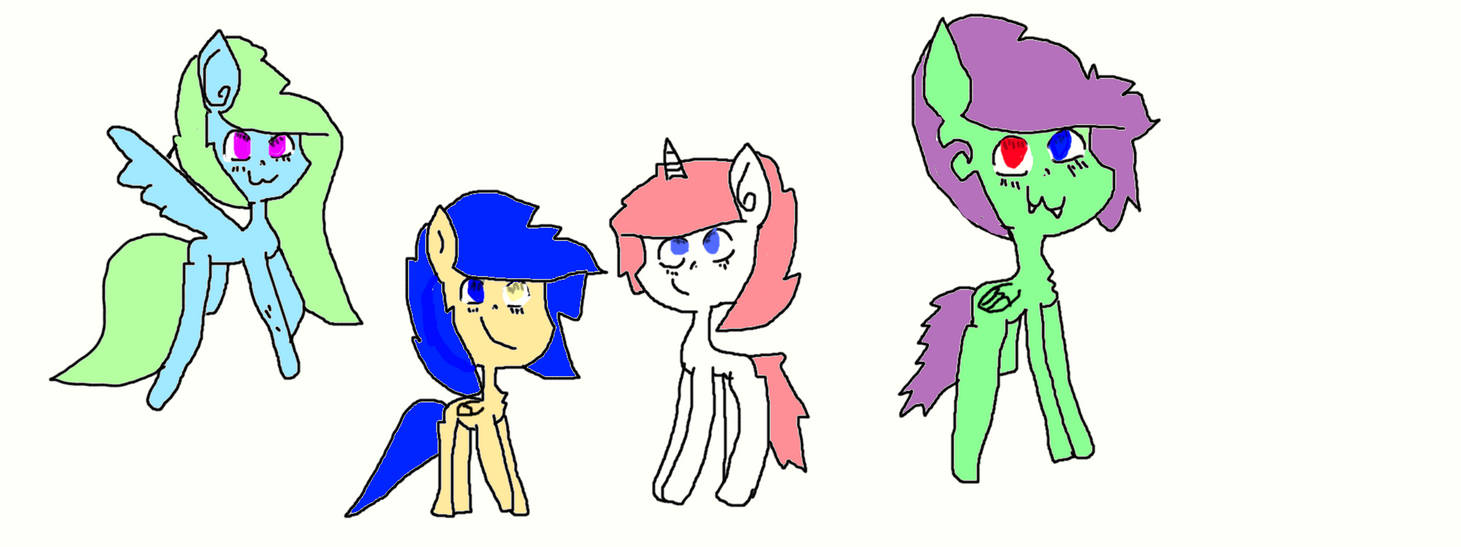 Meet four of the spirits! by SpecialShinx on DeviantArt