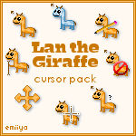 Giraffe Cursor Pack by Emiiya on DeviantArt