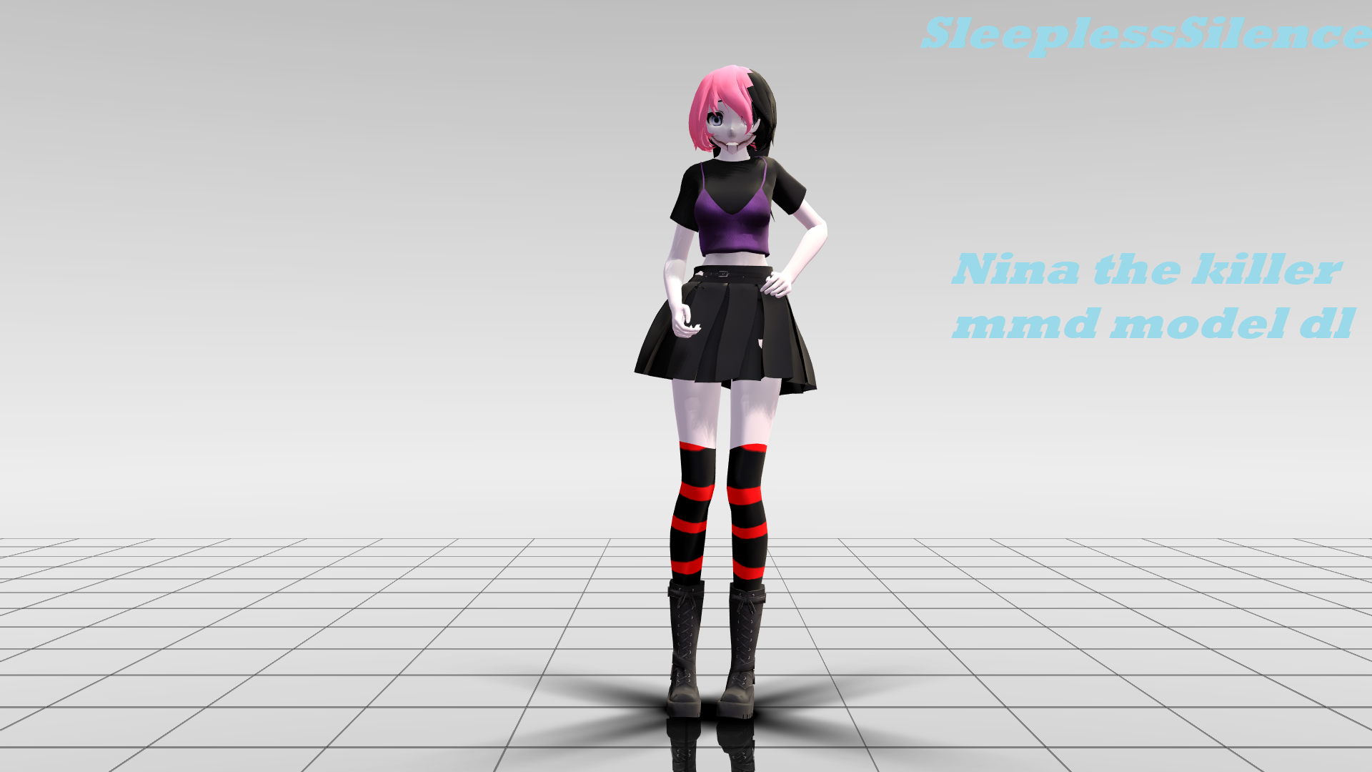 Nina the killer MMD MODEL DL by SleeplessSilence on DeviantArt