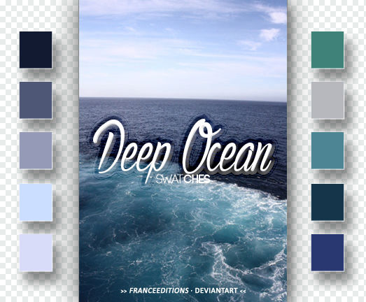 Deep Ocean // SWATCHES by FranceEditions on DeviantArt