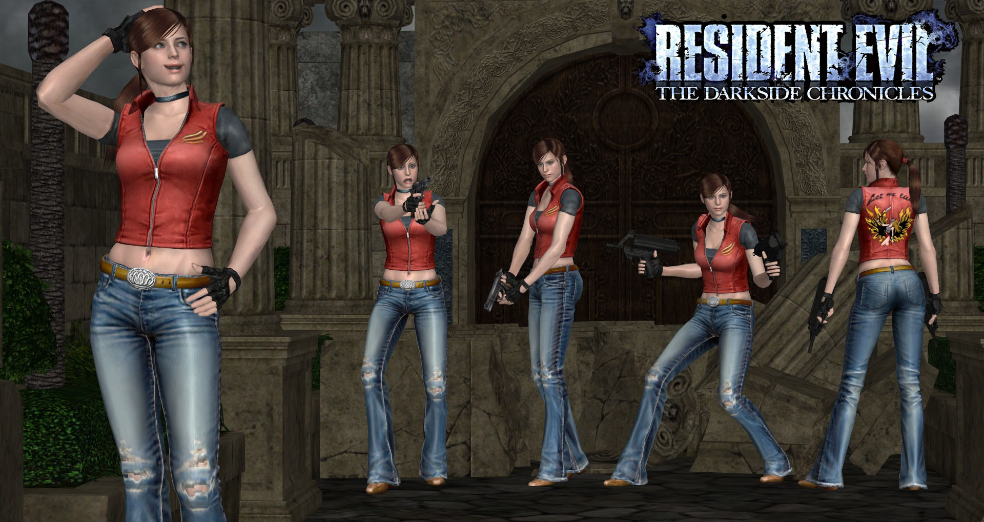 Claire game oblivion CVX V2 - update by ChrisTalyus on DeviantArt