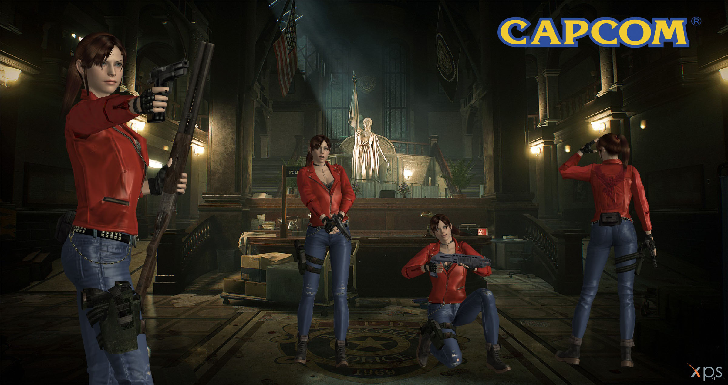 Claire Dsc-re2 remake Mod-xps by ChrisTalyus on DeviantArt