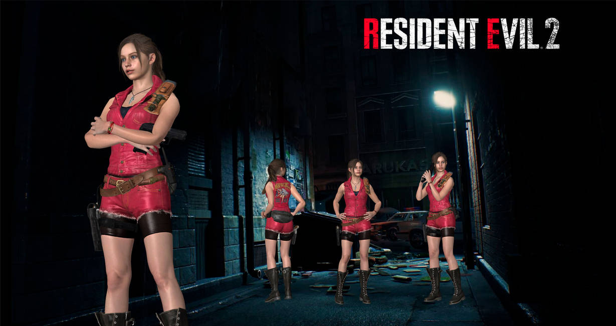 claire re2 classic remake XPS by ChrisTalyus on DeviantArt