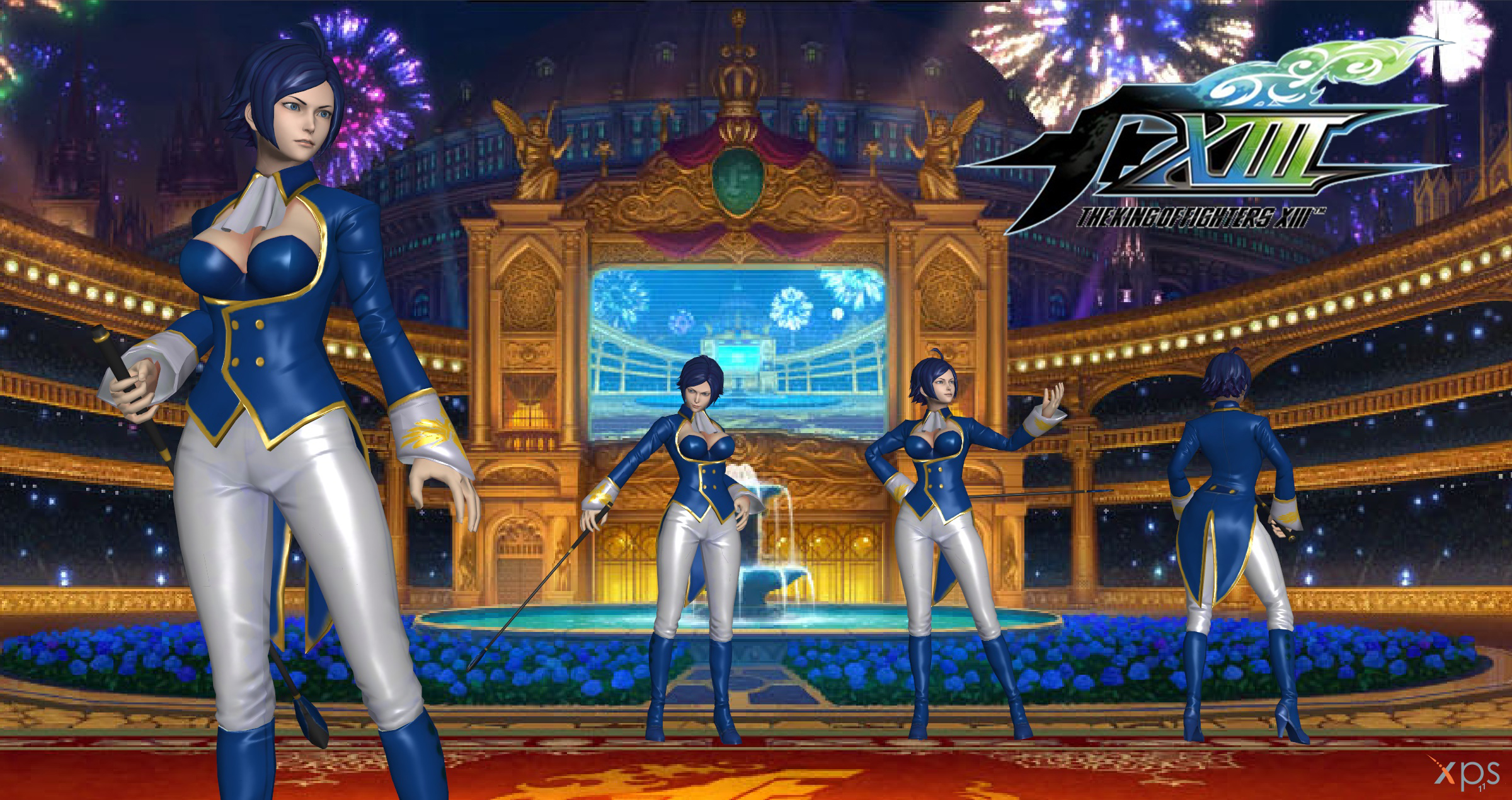 Elizabeth.Branctorche KOF XIII-xps by ChrisTalyus on DeviantArt