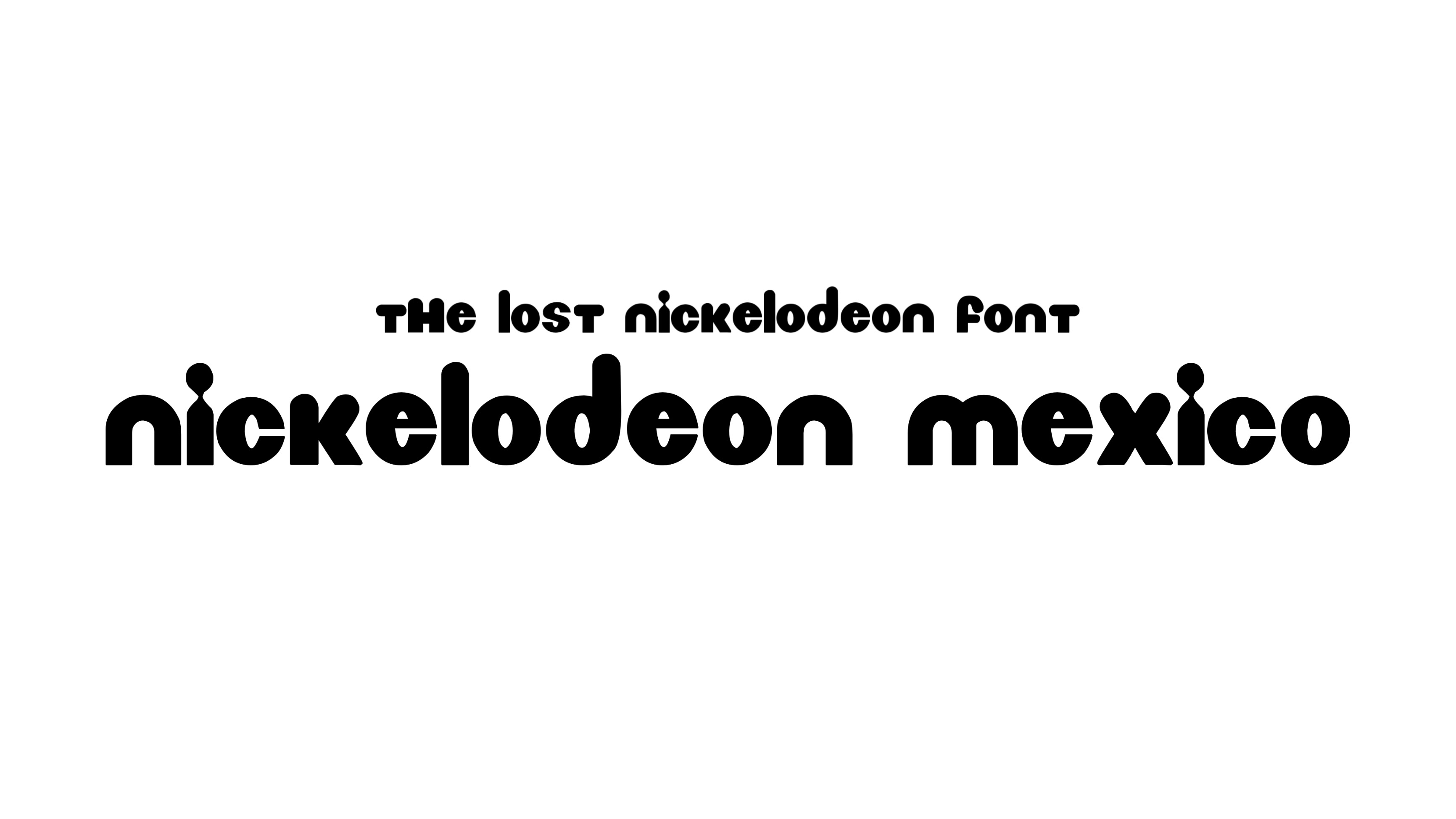 Nickelodeon Font Exclusiva by snoopygray on DeviantArt
