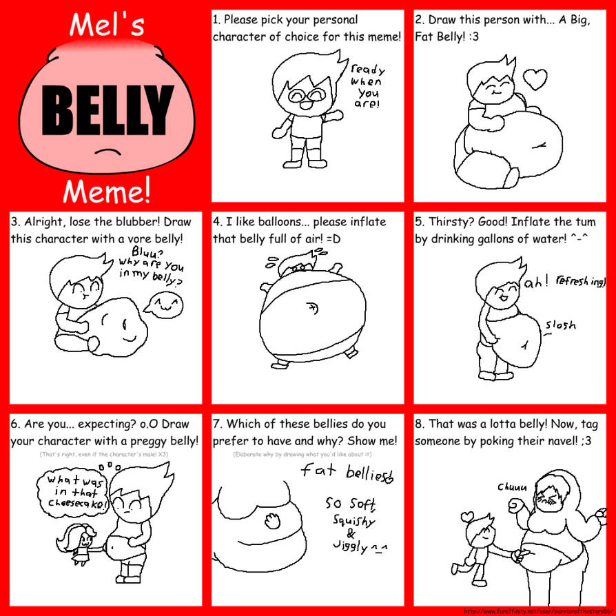 Burningblaster's Belly Meme by Burningblaster on DeviantArt