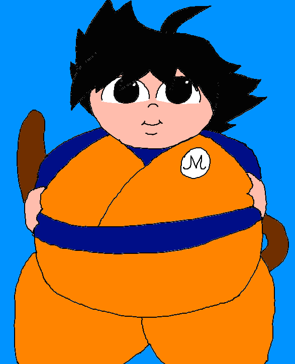 Gojin: Second son of Goku and Panna by Burningblaster on DeviantArt