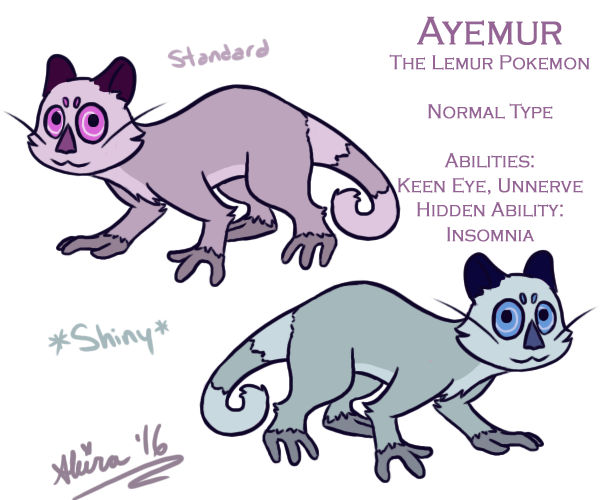 Fakemon- Ayemur by Meta-Akira on DeviantArt