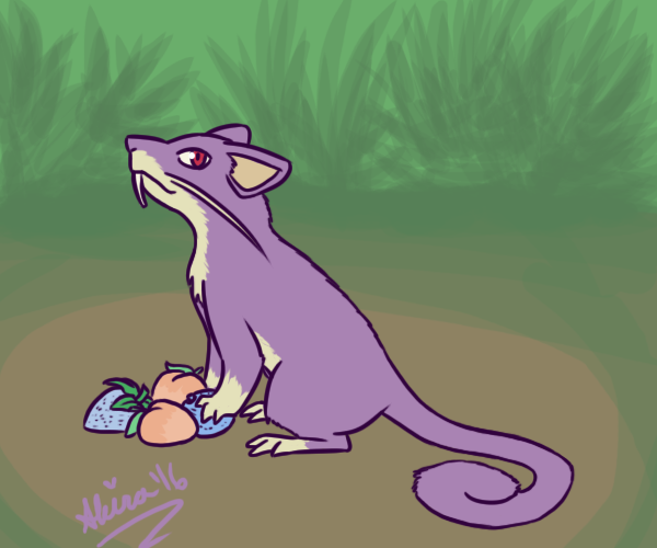 Day 019- Rattata by Meta-Akira on DeviantArt