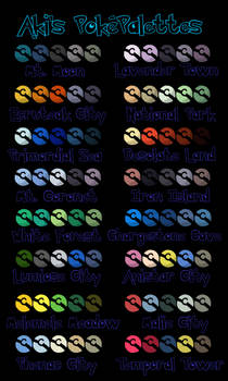 Explore the Best Pokemon_color_palettes Art | DeviantArt