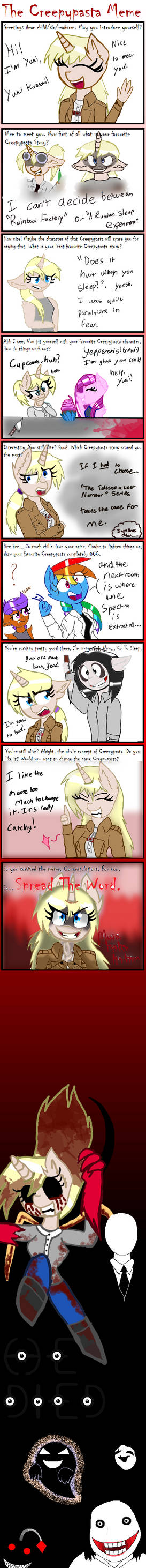 Yuki's Creepypasta Experience: Creepypasta Meme by Stella-Moon58 on ...
