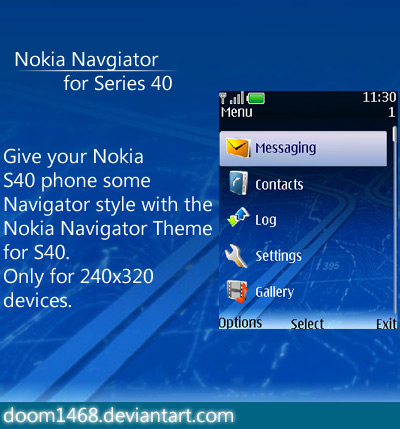 Nokia Navigator for S40 by ChocSoldier on DeviantArt