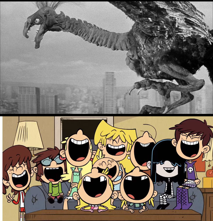 Loud Sisters Laugh At The Giant Claw by Leviarex on DeviantArt