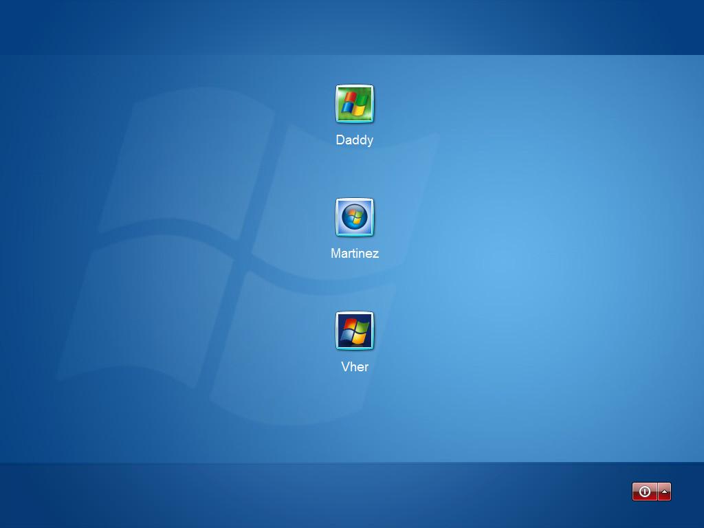 Blue Windows Logon by Vher528 on DeviantArt