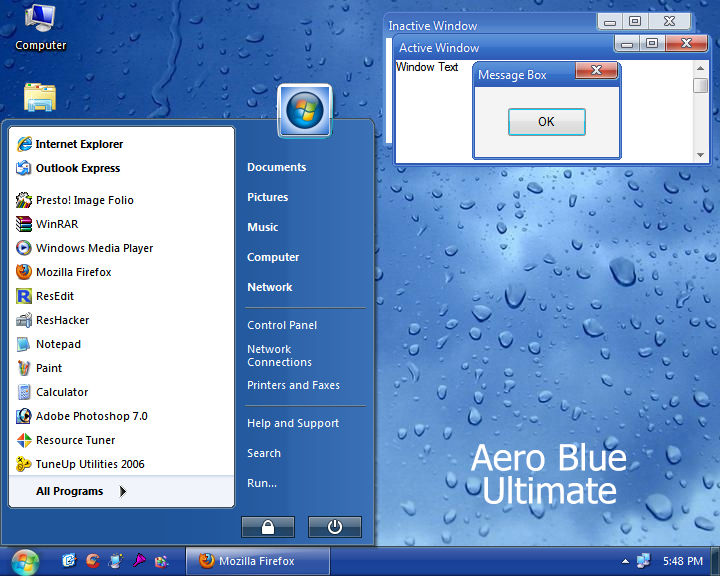 Aero Blue Ultimate by Vher528 on DeviantArt