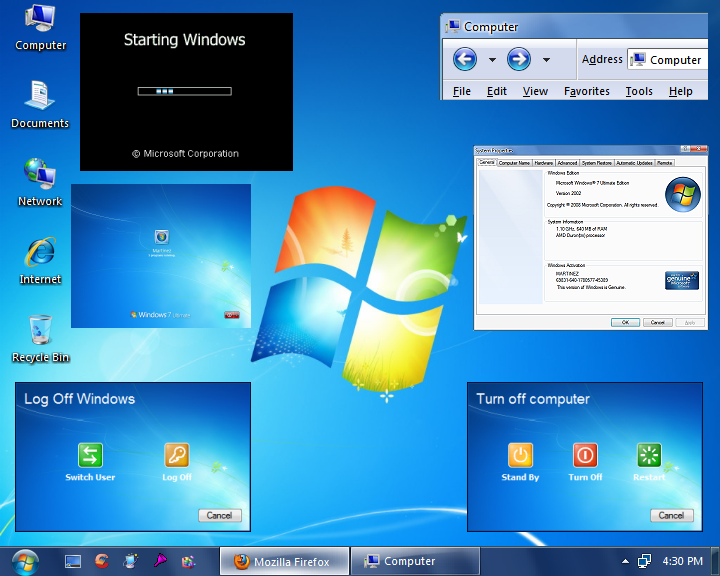 XP to Seven by Vher528 on DeviantArt