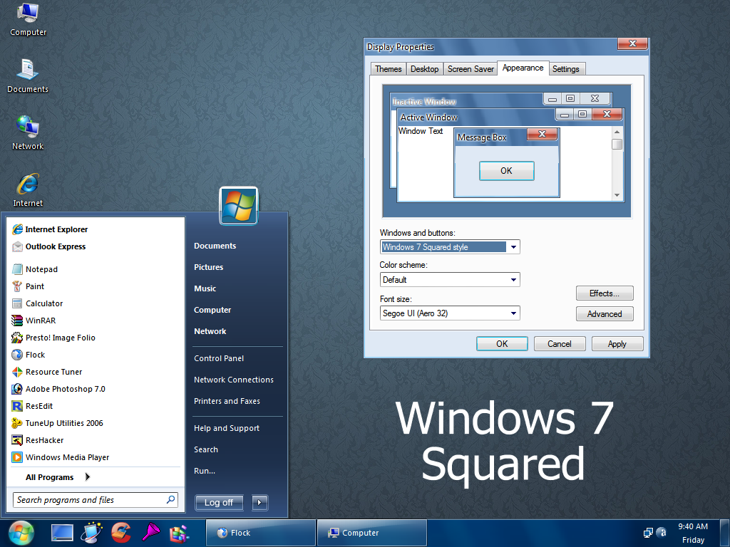 Windows 7 Squared by Vher528 on DeviantArt