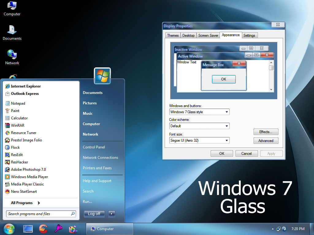 Windows 7 Glass by Vher528 on DeviantArt