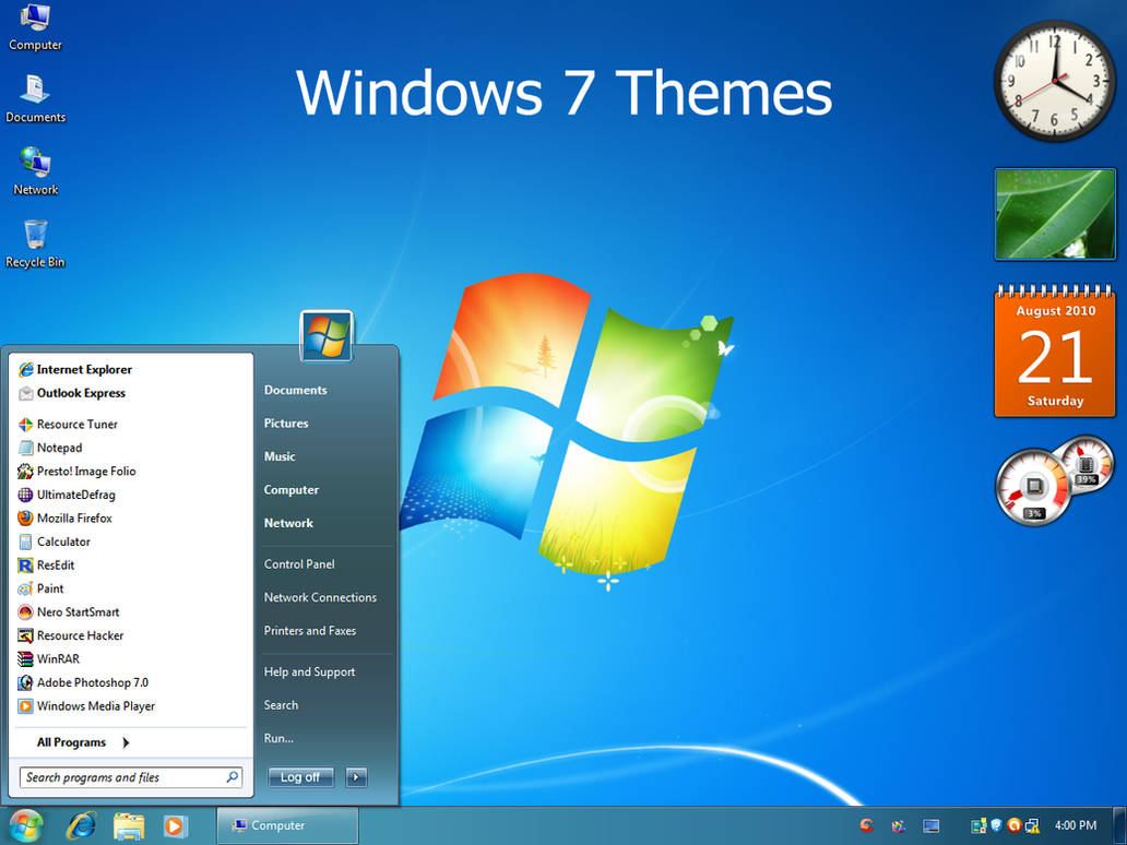 Windows 7 Themes by Vher528 on DeviantArt