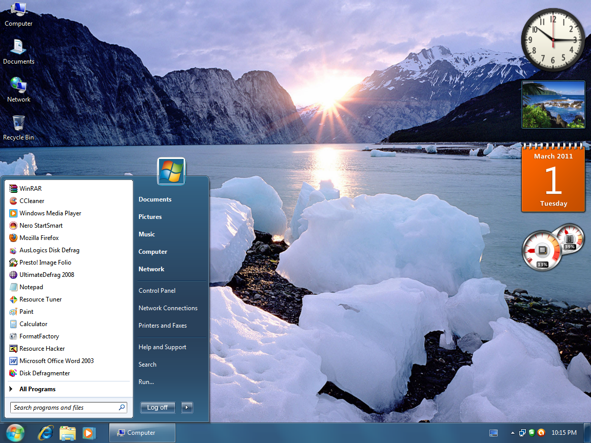Windows 7 Enhanced by Vher528 on DeviantArt
