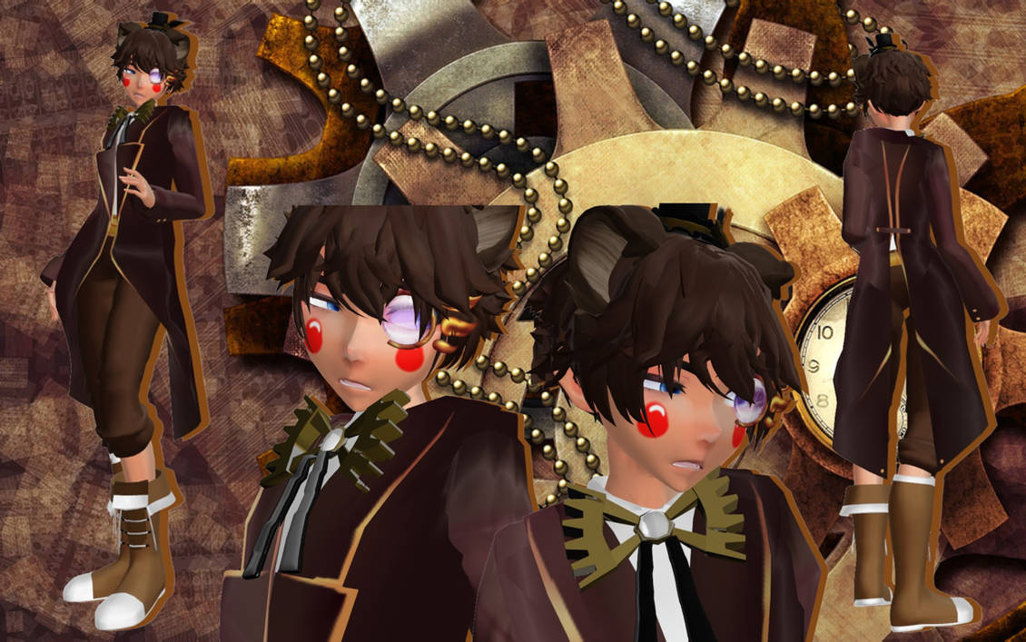 MMD Steampunk Toy Freddy DL by LovelyRosselia on DeviantArt