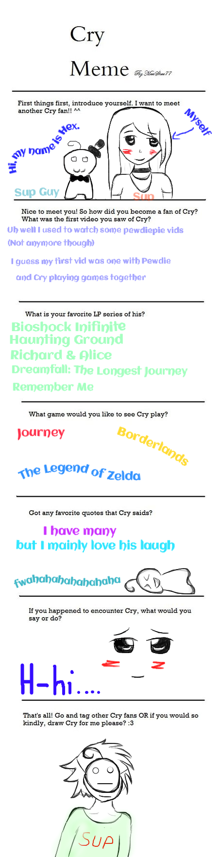 Cry Meme by PrincessHex on DeviantArt