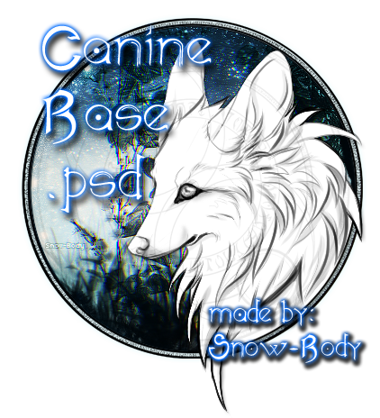 Canine Base.psd and .png by Snow-Body on DeviantArt