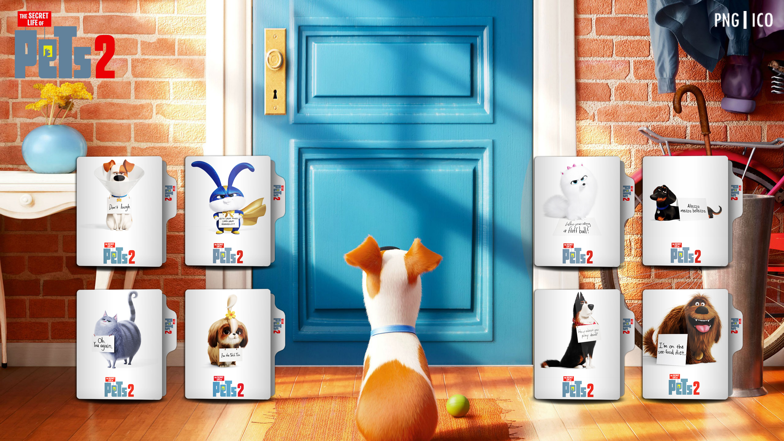 The Secret Life of Pets 2 V2 Folder Icon by IslamGbl on DeviantArt