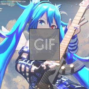 Hatsune Miku | Rockin' Stone [animated] by Demise-sama on DeviantArt